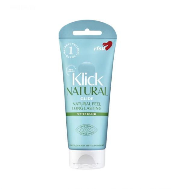 RFSU Klick Natural Glidecreme 100ml - Billigste pris - Secretly.dk